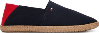 Tommy Hilfiger Espadrilles Tommy Hilfiger Core Hilfiger Espadrille Textile FM0FM05792 Dunkelblau