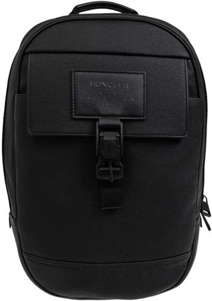Moncler Businesstaschen & Reisegep&auml;ck - Nakoa Logo Patch Backpack - Gr. unisize - in Schwarz - f&uuml;r Damen