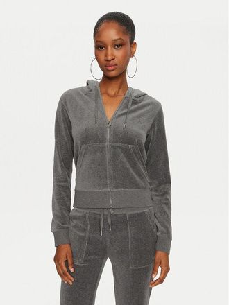 Juicy Couture Sweatshirt Robertson JCAP176 Grau Slim Fit