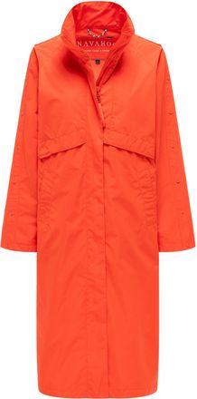 Navahoo Damen Parka &Uuml;bergangsjacke Zenbl&uuml;te mit Stehkragen