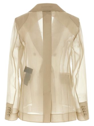 Max Mara Mxeslogan Blazer - Beige