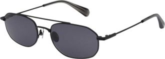 AllSaints AllSaints - Rechteck-Sonnenbrille f&uuml;r Herren/Damen Unisex (Mattschwarz)