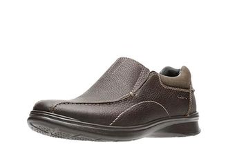 Clarks Homme Cotrell Step Mocassin, Noir Huil&eacute;, 44 EU Large