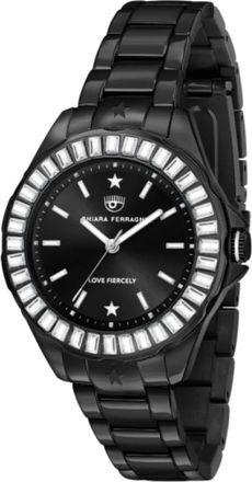 Chiara Ferragni Femme, Accessoires, Noir, Taille: ONE Size Watches
