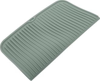 Hemoton 1stk Silikon-abtropfmatte Geschirr Trocknen Untersetzer Abtropfbrett Matte Küche Trocknen Tasse Trockenmatte Geschirrspülmatte Waschbecken Matte Kiese