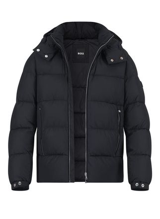 HUGO BOSS Herren Jacken schwarz unifarben
