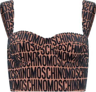 Moschino Damen, Oberteile, Braun, SGr&ouml;&szlig;e