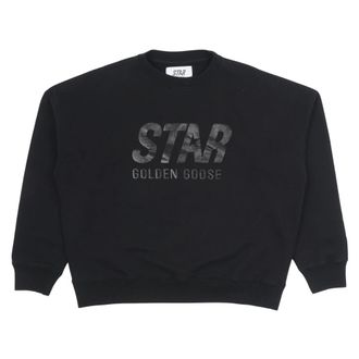 Golden Goose Star Sweatshirt - - Sweatshirts & Hoodies - Herren - Schwarzk - S