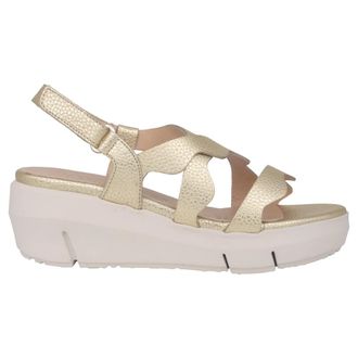 Wonders Goldene Damen Sandale - - Shoes - Damen - Gelb - 35 EU