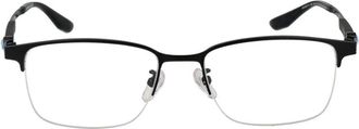 BMW Bmw, Homme, Accessoires, Noir, Taille: ONE Size Monture optique demi-cercl&eacute;e en titane