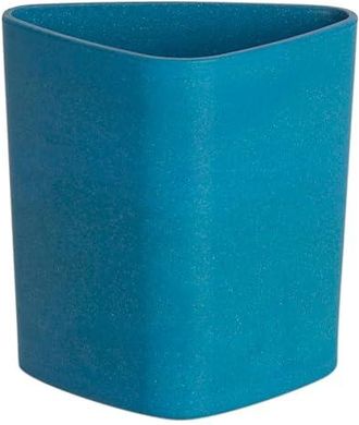 Spirella Becher aus Bambus TRIX ECO blau