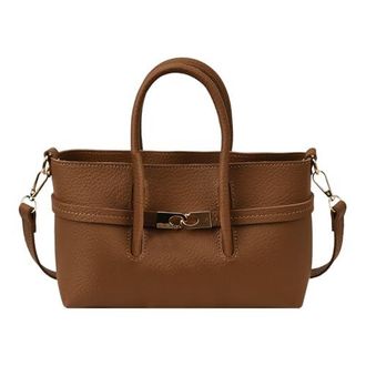 Generic Kexpery Sac &agrave; Main de Cr&eacute;ateur en PU Cuir avec Bandouli&egrave;re Ajustable Sac Petite Taille pour Travail et Loisirs