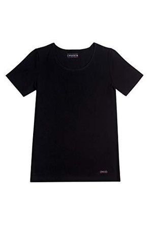 Armor Lux Femme Plogoff Sweater, Noir, 46 EU