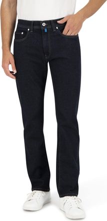 Pierre Cardin Herren Jeans Lyon | Männer Hose | Tapered Fit | Blue/Black Stonewash Washed | Blue/Black Stonewash 8007 6801 | 32W - 34L