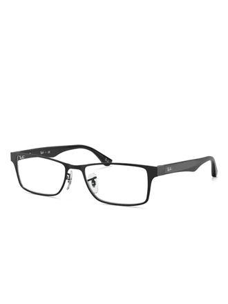 Ray-Ban lunettes de vue à monture rectangulaire - Noir