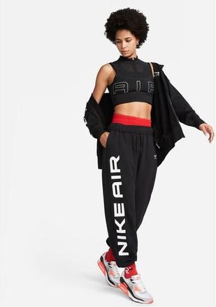 Nike Damen Unterjacke W NSW AIR FLC OS FZ HD