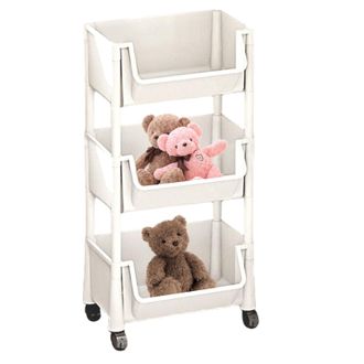 Generic Rolling Cart Organizer - B&uuml;cherregal mit Kapazit&auml;t, mobiles Werkzeugregal, Schwerlager, Multifunktionaler Rollwagen f&uuml;r intelligente Aufbewahrung | Mi
