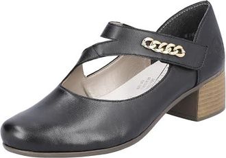 Rieker Femme 41698 Escarpins, Noir, 40 EU