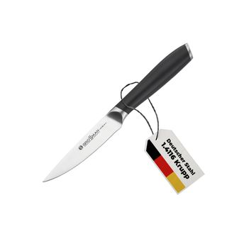 Greta Magnusson-Grossman 835CM | Sch&auml;lmesser 21,7 cm | Ultrascharfer K&uuml;chenmesser | Deutschem Edelstahl Klinge 9,8 cm | mit Ergonomischen Griff 11,9 cm (84 Gramm)