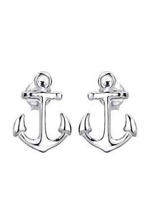 Elli Mer Ancre Maritime Voyage Bougeotte 925 Argent