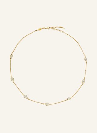 Missoma Missoma Ketten Magma Gemstone Charm Choker By Glambou gold