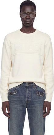 Gucci Knit Cotton Wool Jumper With Intarsia