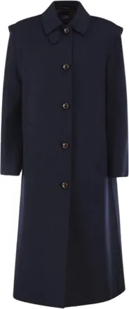 Max Mara Damen, M&auml;ntel, Blau, XSGr&ouml;&szlig;e