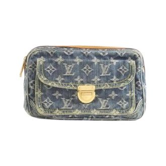 Louis Vuitton Pre-owned Monogram Denim Bum Bag - - Pre-owned - Damen - Blau - ONE SIZE