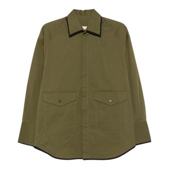 Plan C Utility Shirt - - Blouses & Shirts - Damen - Gr&uuml;n - S