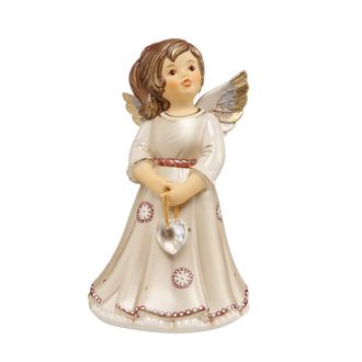 GOEBEL Engel 1 Figur Weihnachtsengel Engelfigur Reines Herz 14 cm