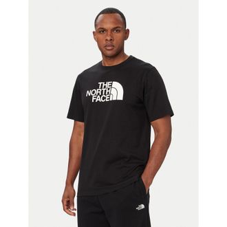 The North Face T-Shirt Evolution Half Dome NF0A8B6J Schwarz Regular Fit