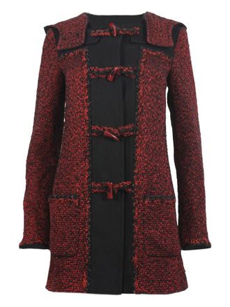 Chanel veste cargo - Rouge