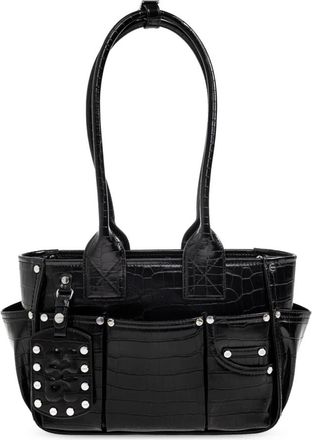 Ganni Femme, Sacs, Noir, Taille: ONE Size Sac bandouli&egrave;re