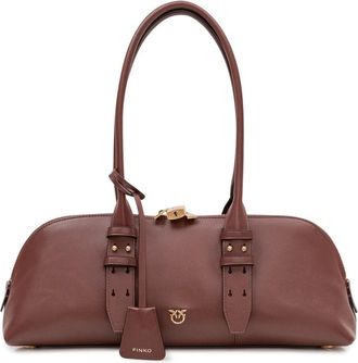 Pinko Pinko, Femme, Sacs, Brun, Taille: ONE Size Escape Bag Horizontal