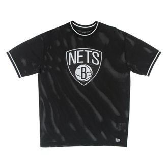 New Era NBA Team Logo Mesh Tee - - Sport - Herren - Schwarzk - S