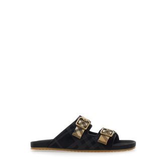 Burberry Homme, Chaussures, Noir, Taille: 45 EU Urchin Sandales