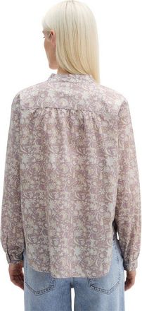 Marc O'Polo Langarmbluse Tunika regular fit aus bedrucktem Baumwoll-Voile