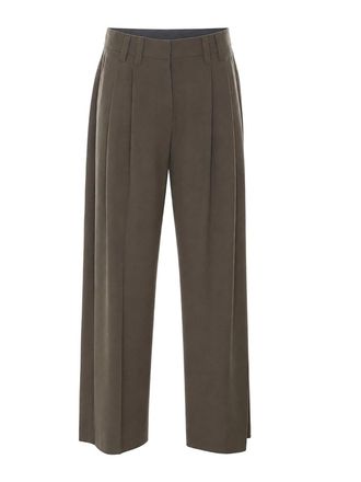 Brunello Cucinelli Pantalons D&eacute;contract&eacute;s - Gris