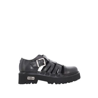 Cult Femme, Chaussures, Noir, Taille: 41 EU Slash Lace-Up Shoe