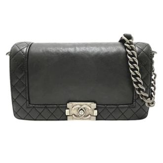 Chanel Pre-owned Boy Shoulder Bag - Femme - Pre-owned - Noir - Taille: ONE Size