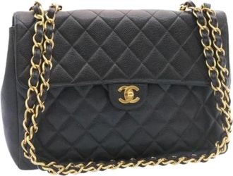 Chanel Sac bandouli&egrave;re Vintage Pre-owned - Femme - Pre-owned - Noir - Taille: ONE Size