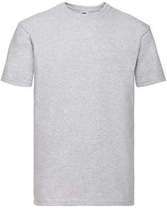 Fruit Of The Loom T-shirt - Homme - Gris - Gris - Medium