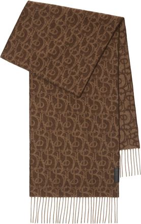 Burberry &eacute;charpe B Charm - Marron