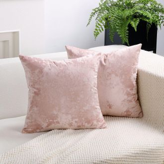 Generic Kissenbezug 50x50 Herbst 2er Set Pl&uuml;sch-Kissenbez&uuml;ge, Dekorative Couch-Kissenbez&uuml;ge - OekoTex Zertifiziert, Kuscheliger Bezug F&uuml;r Dekokissen Und Sofak