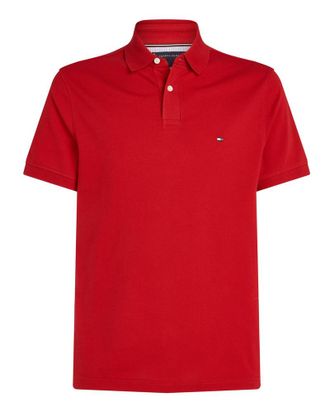 Tommy Hilfiger Poloshirt 1985 Regular Fit mit Stretch und Flag-Stickerei in