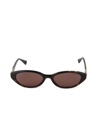 Ana Hickmann Womens Sunglasses Tortoise-Gold Acetate