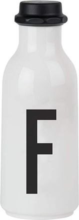 DESIGN LETTERS Unisex - Erwachsene to Go Trinkflasche, wei&szlig;, 0,5 l