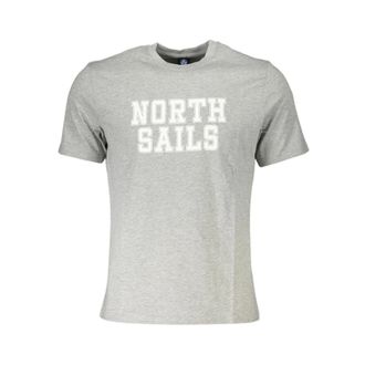 North Sails Kurz&auml;rmeliges T-Shirt - - Tops - Herren - Grau - XL