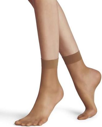 Falke Seidenglatt 15 DEN W So transparentes unies 1 paire, Chaussettes Femme, Effet peau Sun 4299, 35-38