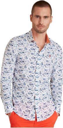 Vicomte A Homme, Chemises, Multicolore, Taille: 2XL Camino Shirt